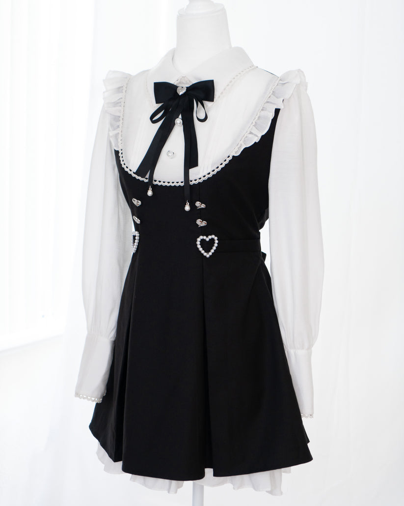 【Amu】"Amu" dress in 2 colors by HoneyPepperIX