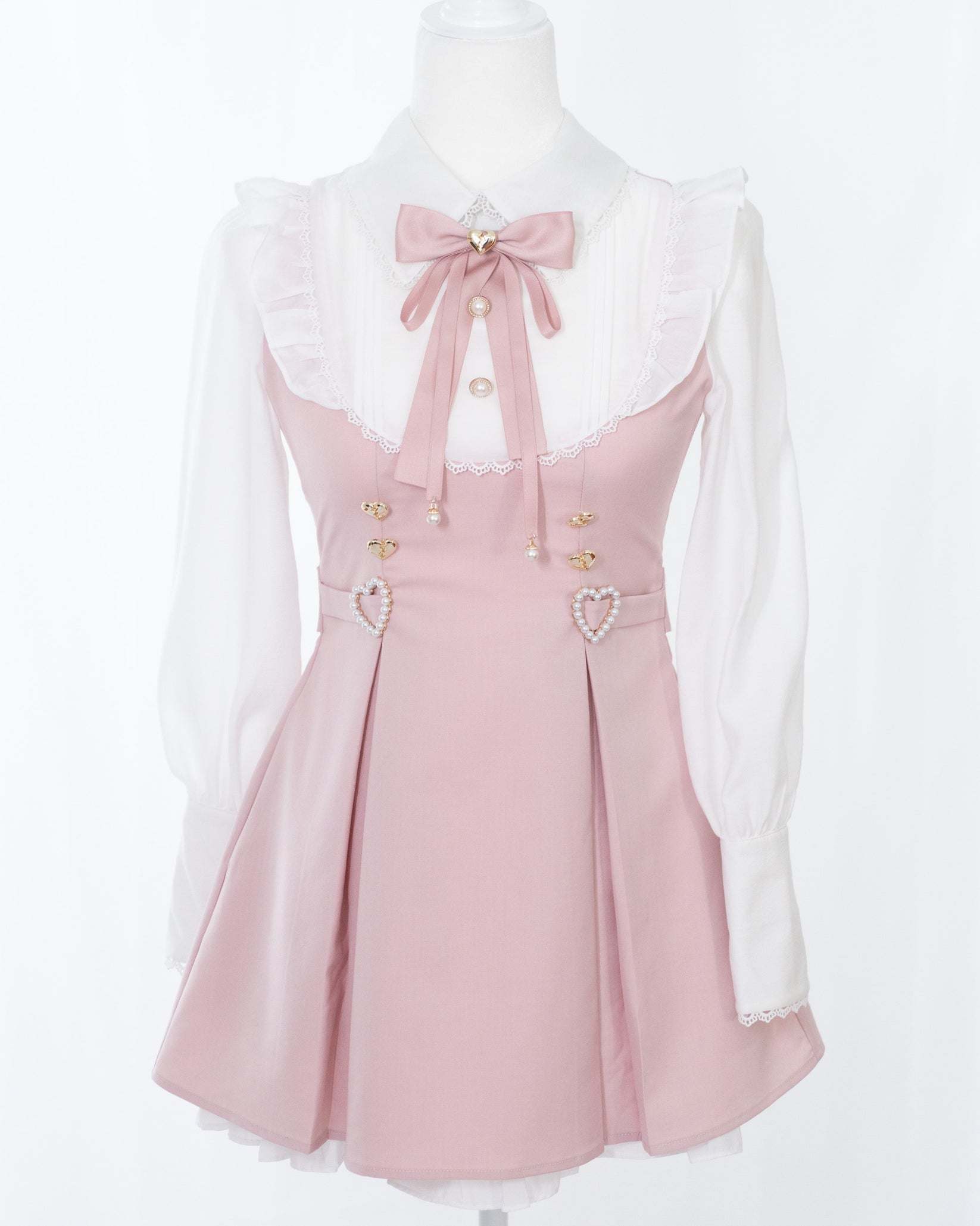 【Amu】"Amu" dress in 2 colors by HoneyPepperIX